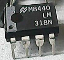 LM318中文资料PDF_LM318芯片概述/特性/原理及引脚图等信息